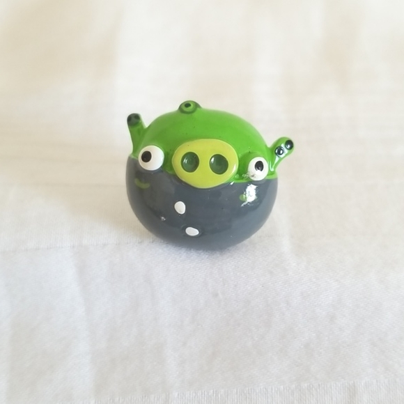 angry birds | Jewelry | New Angry Birds Leonard Pig Ring | Poshmark